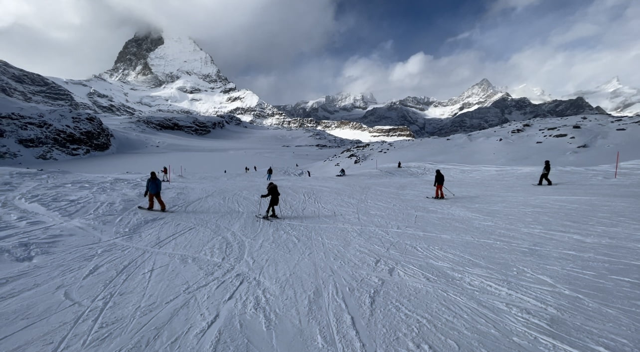 Skiing in the Alps – Sandy Aouad
